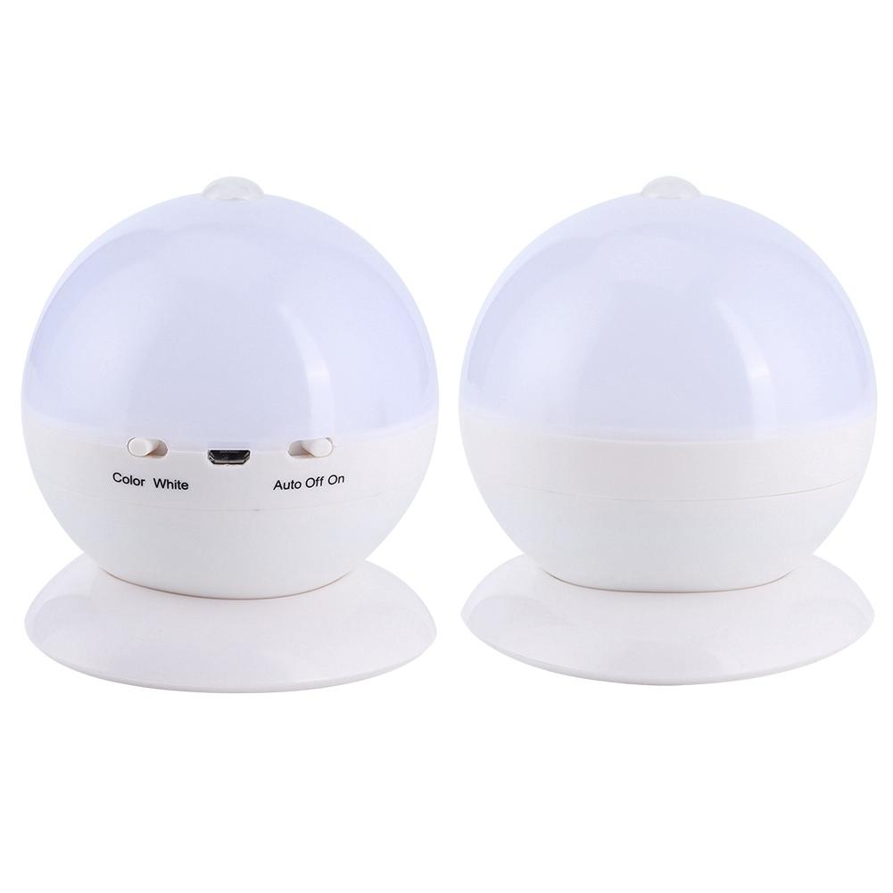 USB Powered Light Control Human Body Induction 360 Degree Rotation ...