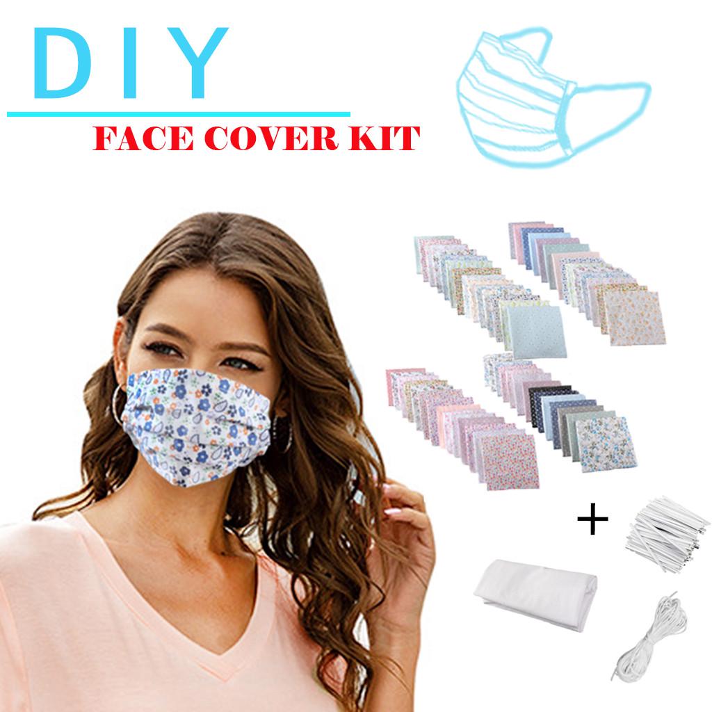 Buy Beatit Handmade DIY Self-Made Face Cover Material Set DIY Fabric ...