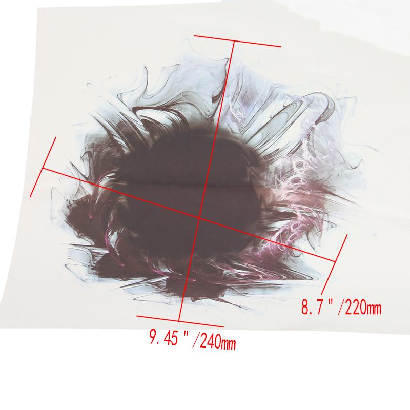 3D Bullet Hole Decal Car Wall PC iPad Decoration Sticker Vinyl Hoods ...