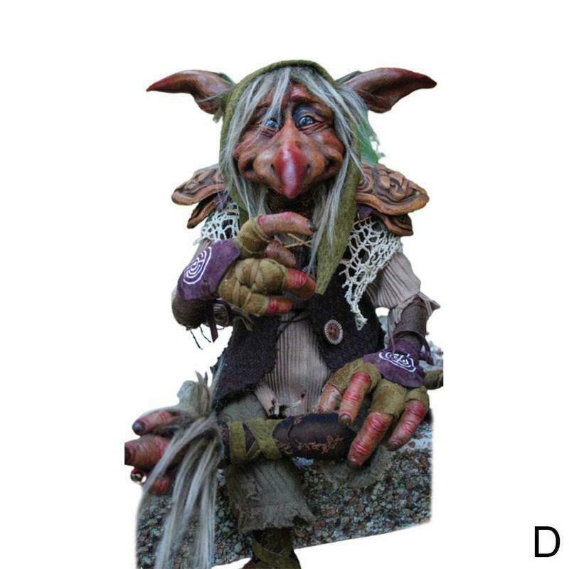 Cheap Halloween Garden Goblin Sculpture Decoration Statues Plush Doll ...