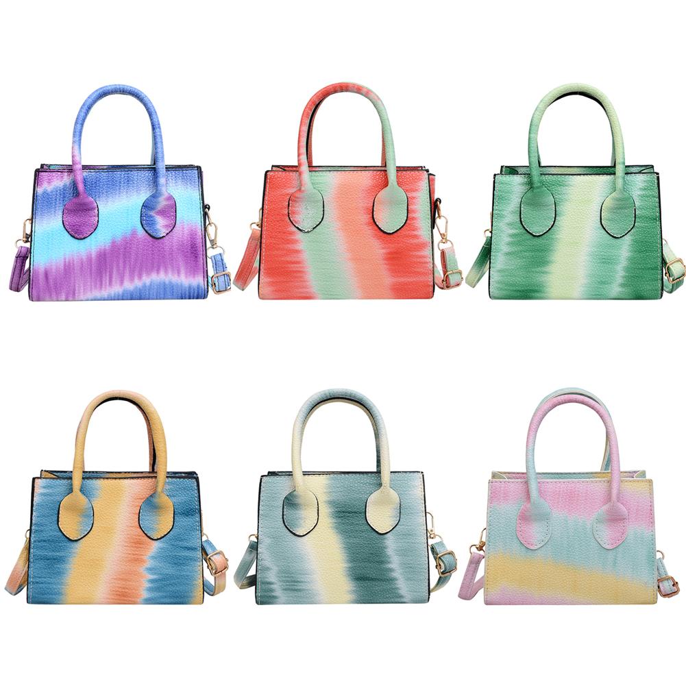 Buy Mini Women Crossbody Bags Fashion Gradient Color Small Top-Handle ...