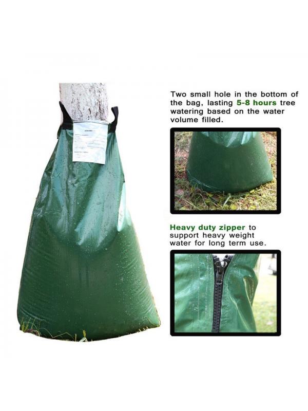Buy Tree Watering Bags Slow-Release With Zipper Automatic Drip System ...