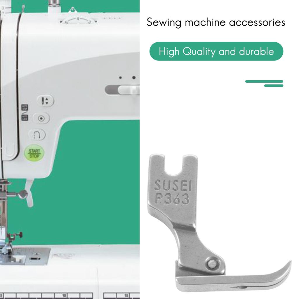Buy Simple steel Sewing Machine Presser Foot Narrow Zipper Presser Foot ...