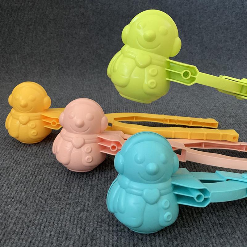 1Pc Snow Mold Dynamic Snowman Snowball Maker Clip Snow Sand Mold ...
