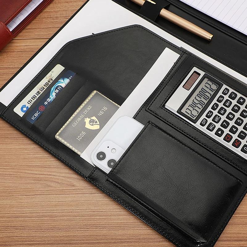 Купить Кожаная папка A4 Executive Padfolio, деловой женский/мужской ...