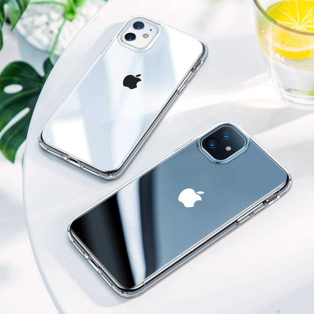 Buy For iPhone 11Pro Max XR Ultra-thin Transparent Silicone Soft TPU ...