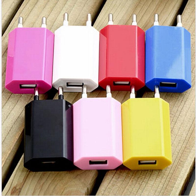 Buy New European USB Power Adapter EU Plug Wall Travel Charger For ...