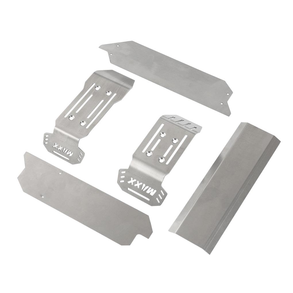 1 Set Chassis Armor Cool Shockproof Stainless Steel Protective Plate ...