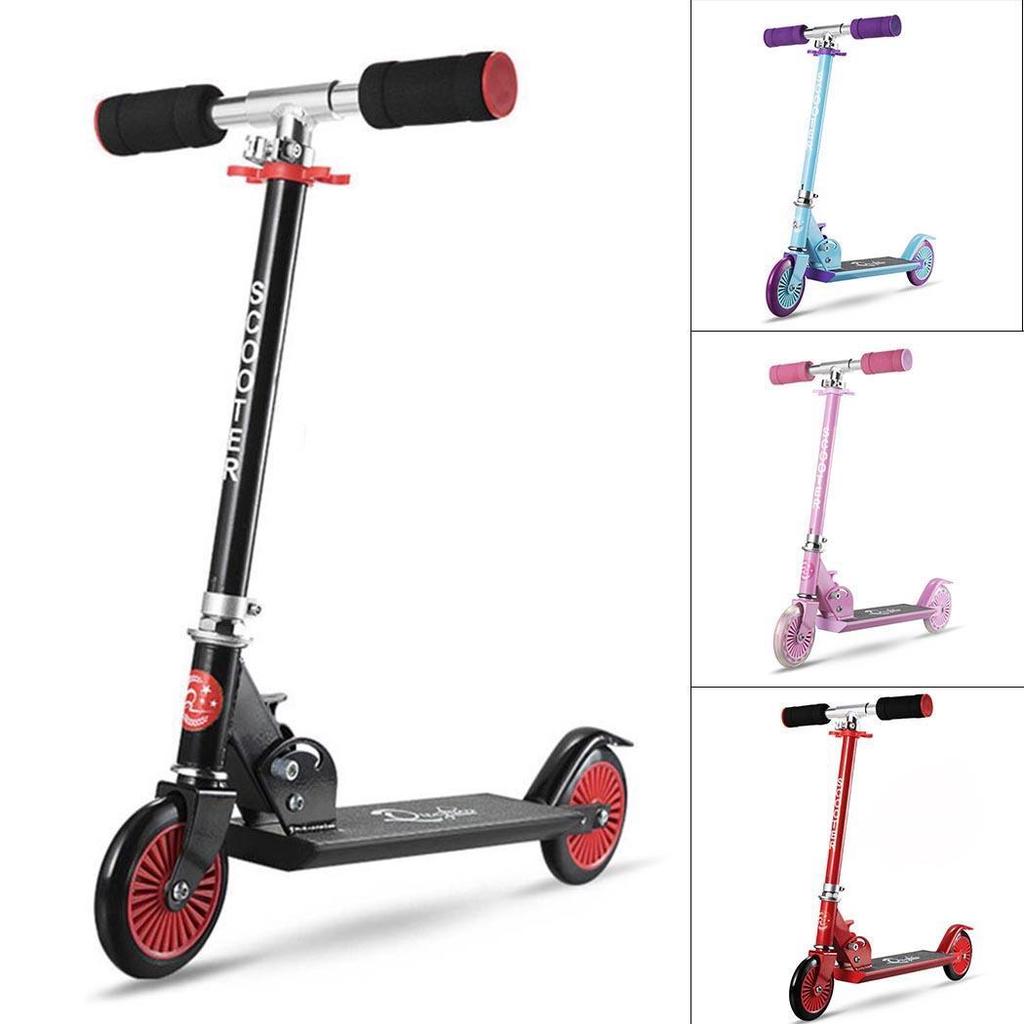 Aluminum Alloy Kick Scooter Adjustable Height Best Gifts for Children ...