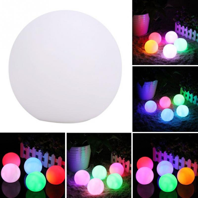 Lovely LED Night Light Round Shape Children Bedside Lamp Kids Toys For ...