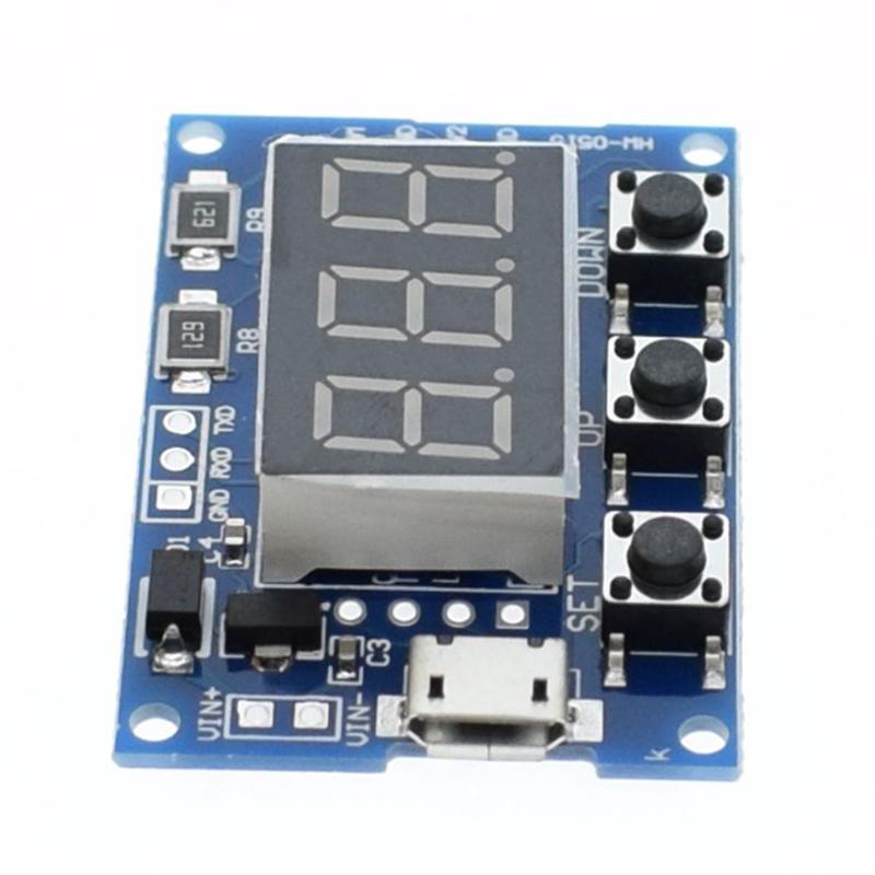 DC 5-30V Micro USB 5V Power Independent PWM Generator 2 Channel Digital ...