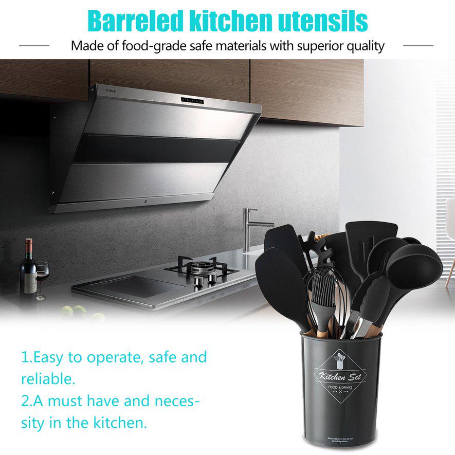 Buy May Home 11Pcs European Non-stick Kitchen Tool Baking Set Silicone ...