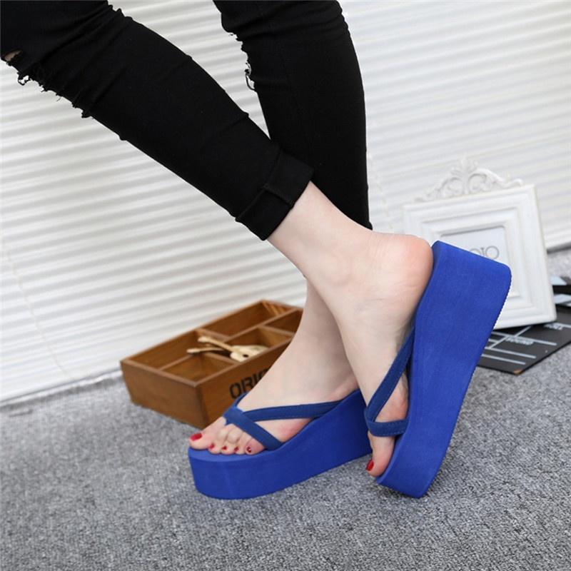 Buy Summer Fashion Womens Casual Flip Flops Beach Slippers Sandals ...
