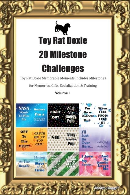 Cheap Toy Rat Doxie 20 Milestone Challenges Toy Rat Doxie Memorable ...