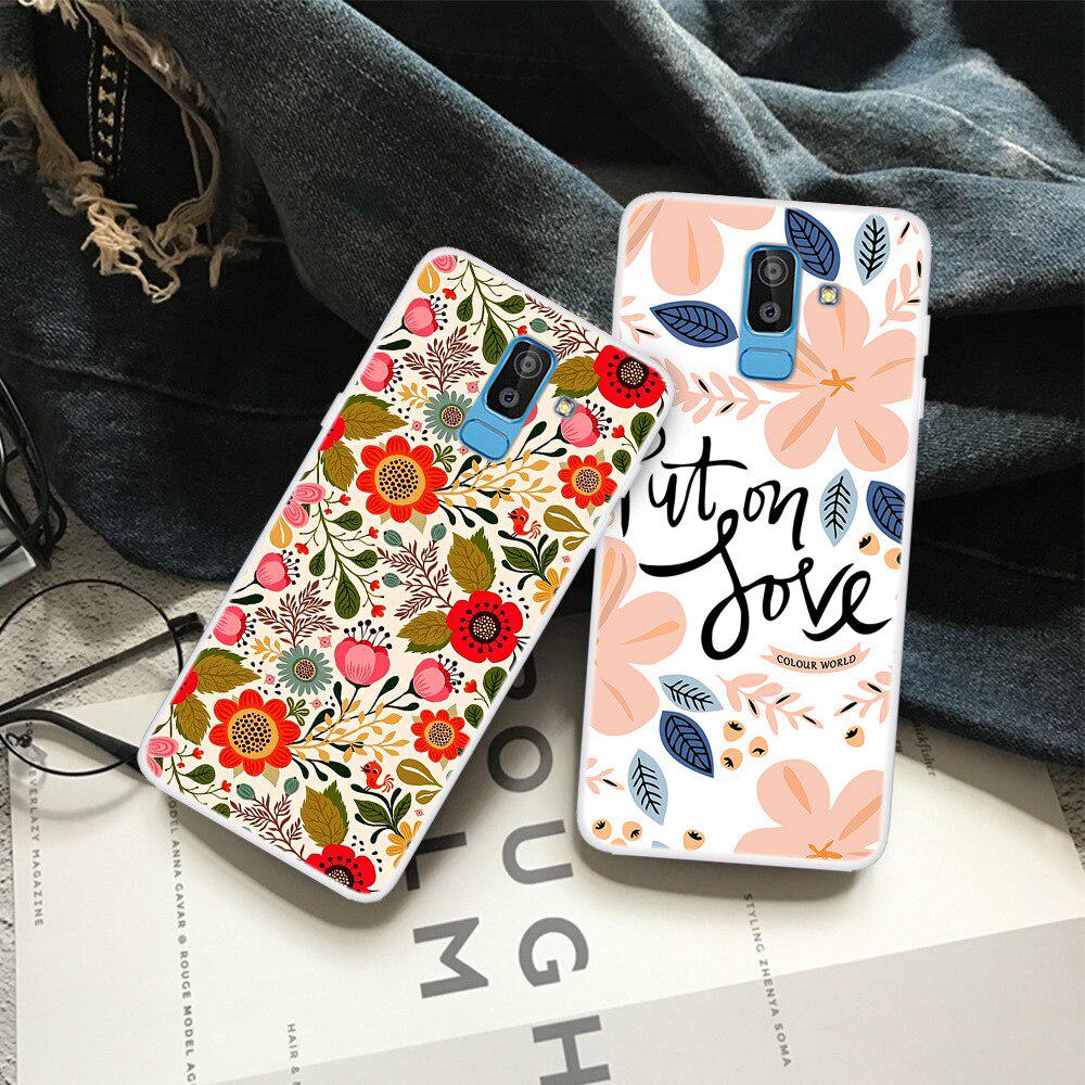 Buy For Samsung Galaxy J8 (2018) Case Cover Carton Cat Soft Case For ...