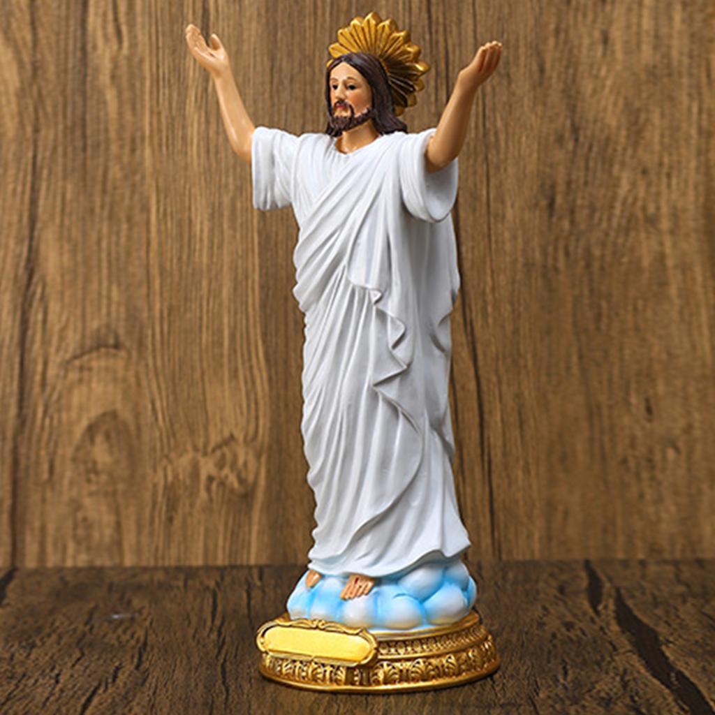 Satın alın 8.86 Inch Tall Jesus Statue Sacred Rebirth Figure Resin ...