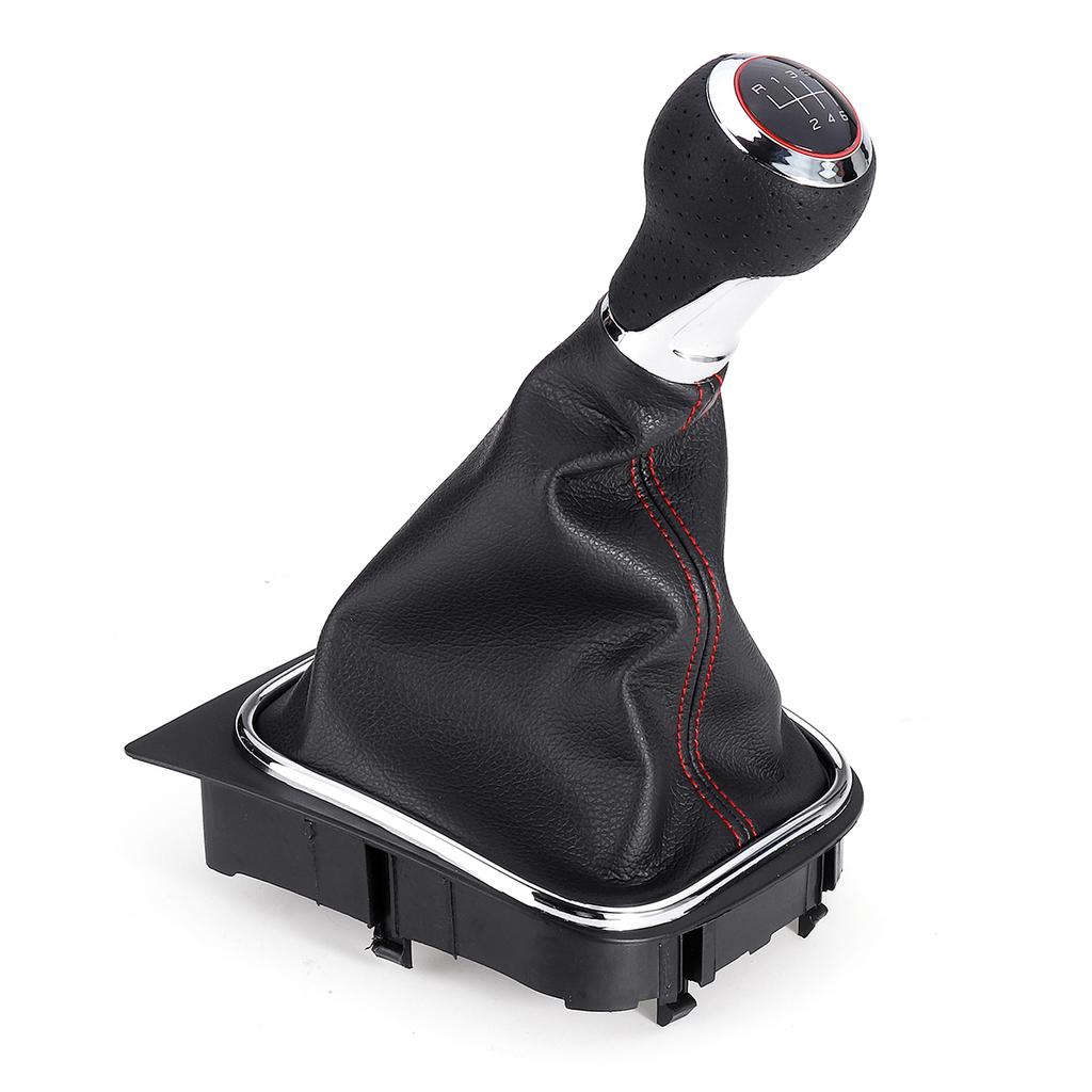 Buy 6 Speed Gear Shift Knob Gearstick Gaiter Kit For VW Golf 6 MK5 MK6 ...