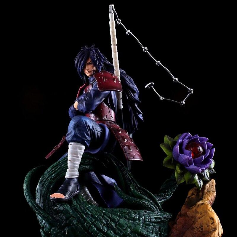 40cm Anime Madara gk Heykelcik Uchiha Madara Obito PVC Figür Model ...