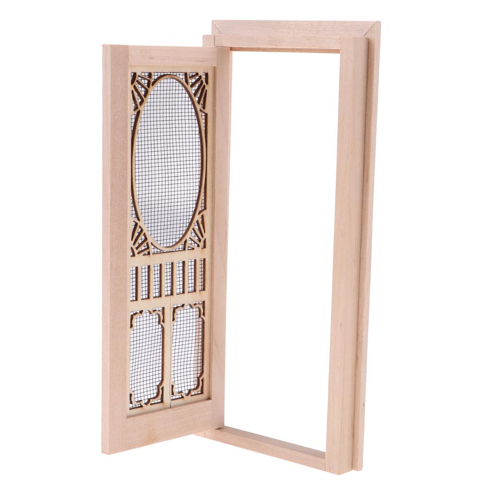 1:12 Scale Dollhouse miniature screen door Art & Collectibles ...