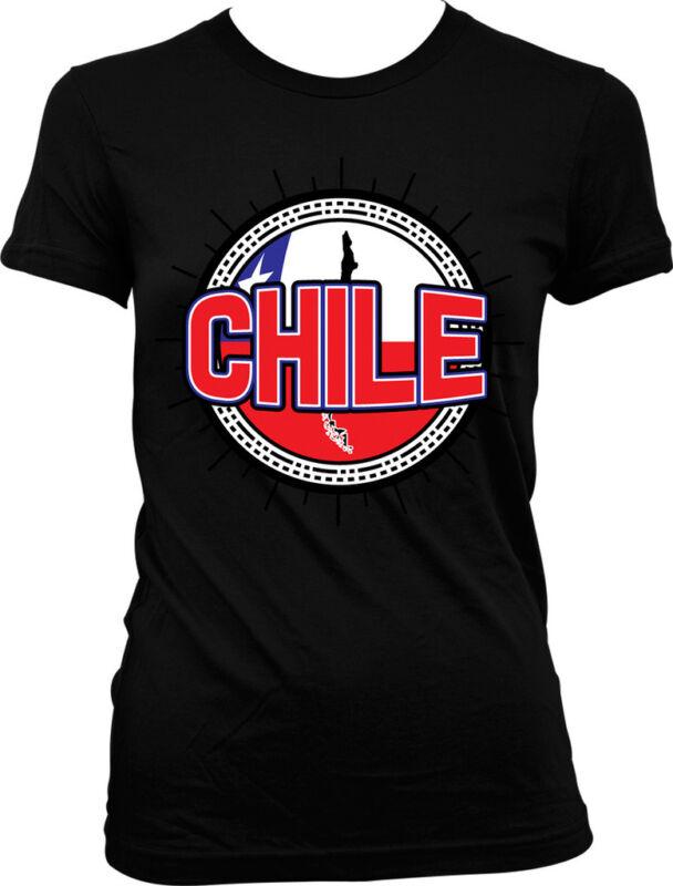 Cheap Chilean Sun Country Crest Chile Flag Pride T-Shirt Printed Shirt ...