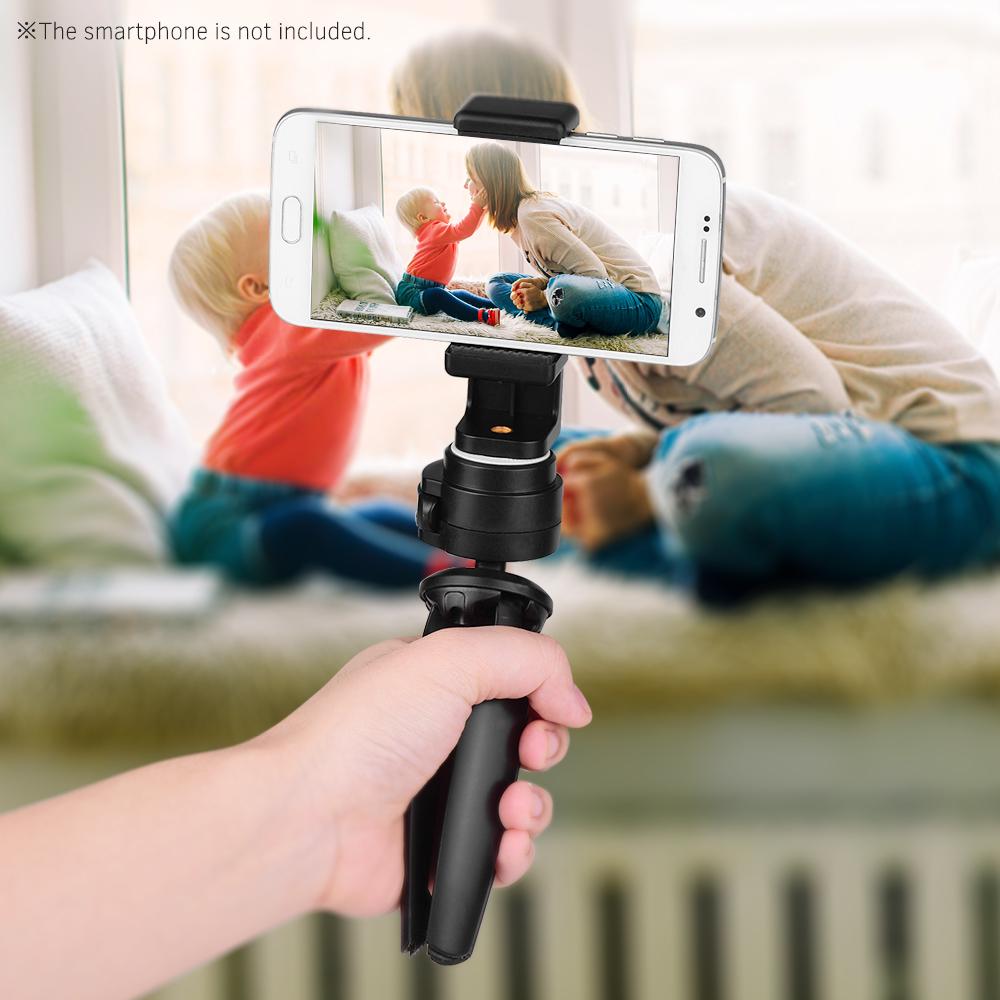 Buy Folding Mini Tripod Stand Phone Camera Portable Tabletop Holder ...