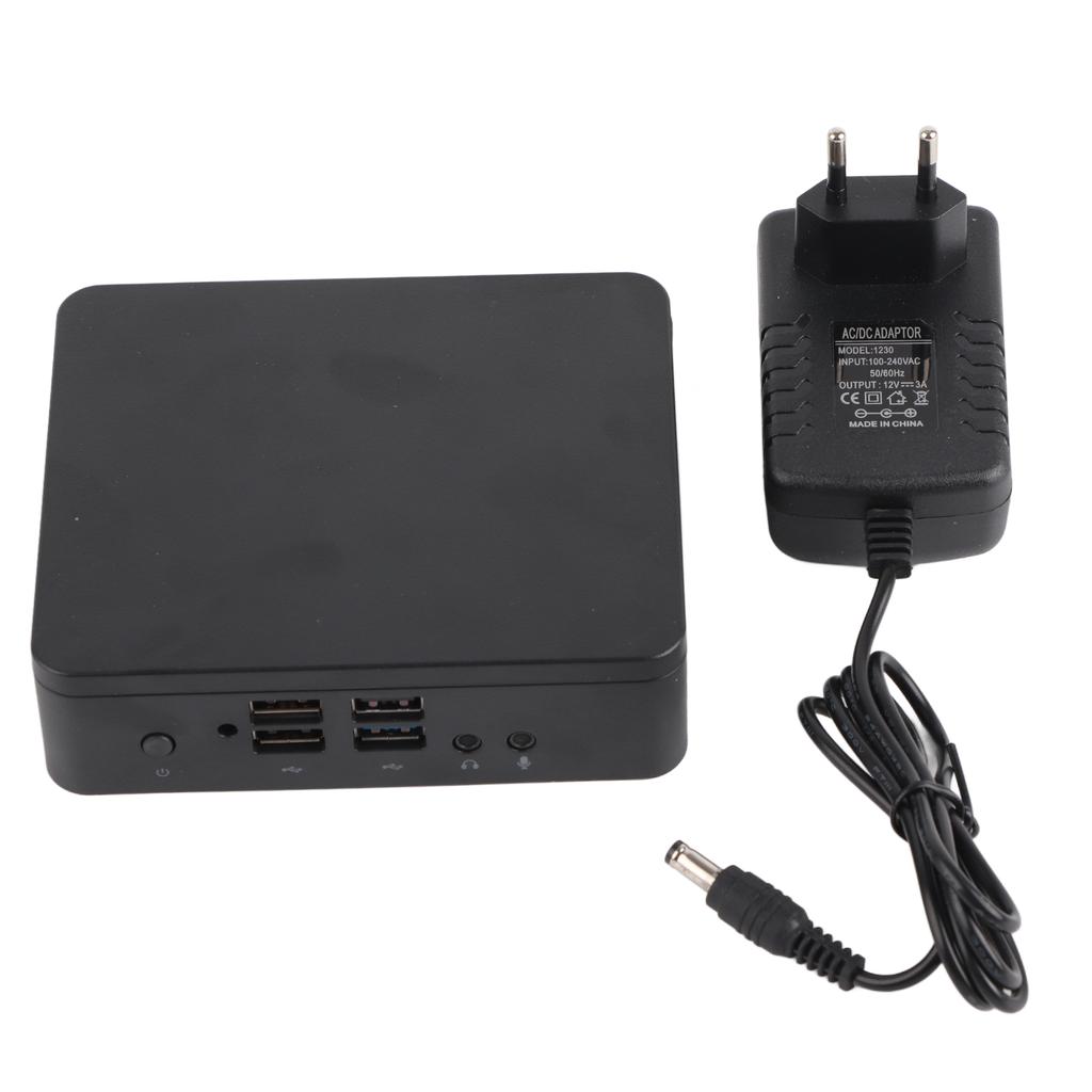 Cheap Fanless Mini PC 4GB RAM 64GB SSD 4K Output HD VGA Output Gigabit ...