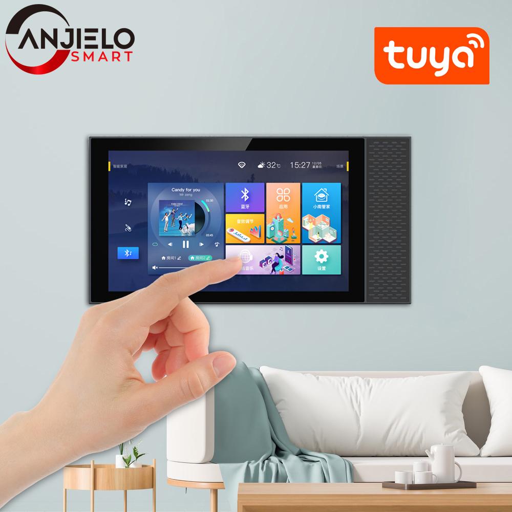 Buy 6.8 Inch Wifi Tuya Smart Home Control Panel Smart Switch Electronic ...