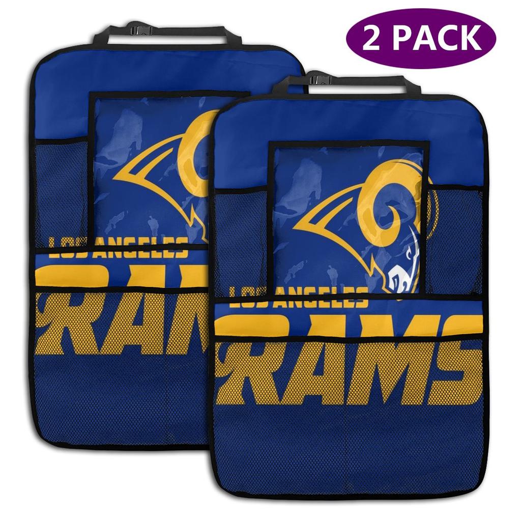 Buy 2 Pack Car Seat Organizer Los Angeles Rams American Football Team 3 ...
