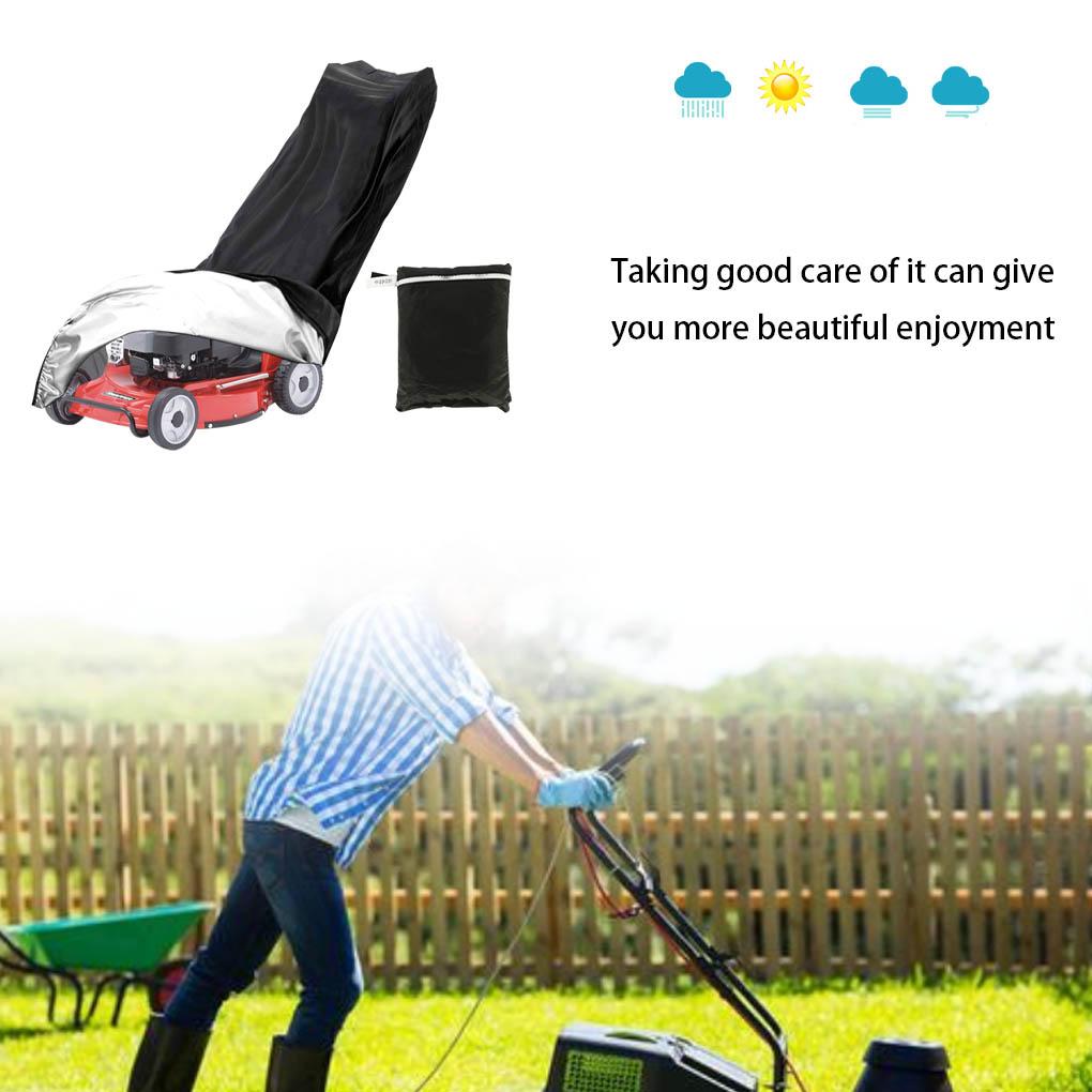 Buy Lawnmower Rain Cover Outdoor Indoor Grass Trimmer Mower Dual ...