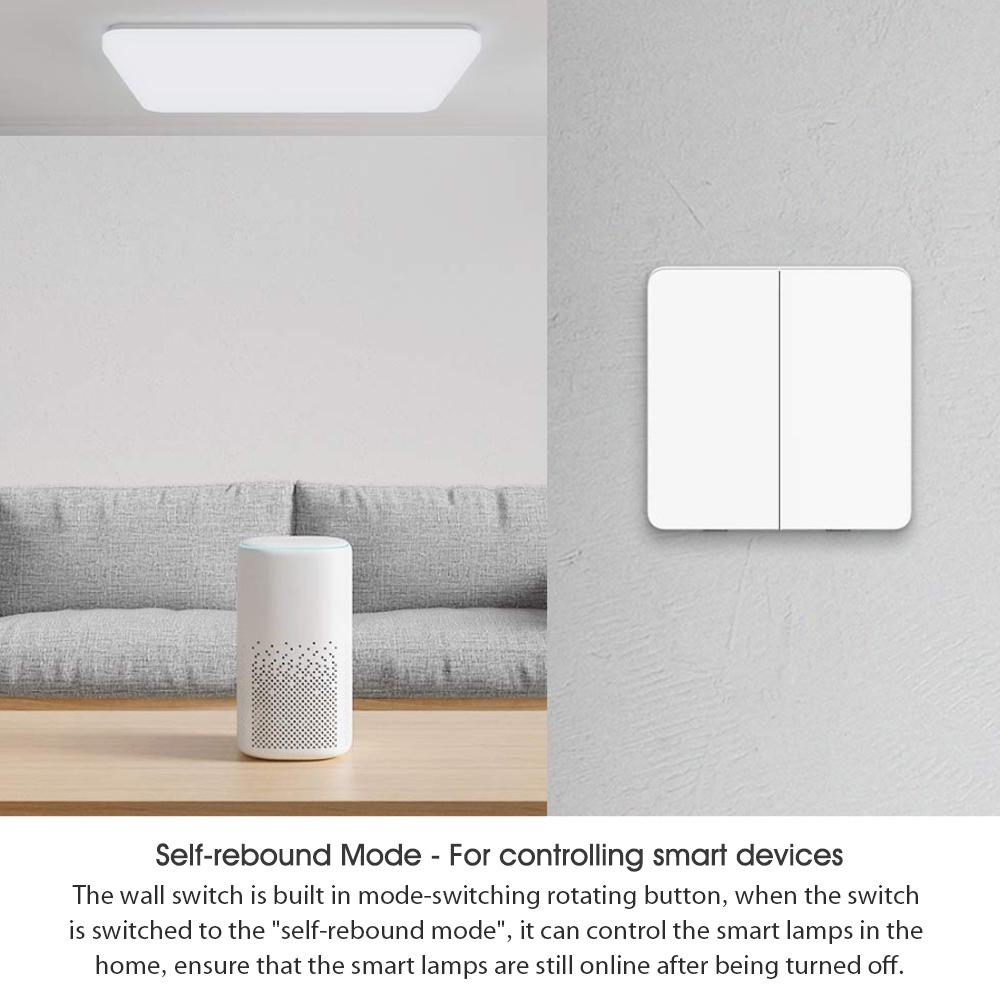 Mijia Wall Switch Compatible with Traditional and Smart Lights Single ...