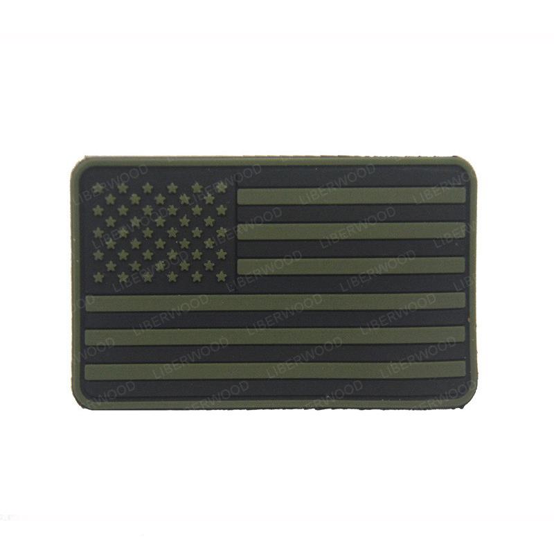 Buy PVC Flag Patch UK Spain France Germany Italy American USA US Canada ...