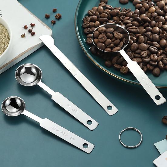 Buy Simple Measuring Spoon Food Grade Waterproof Compact Comfortable ...