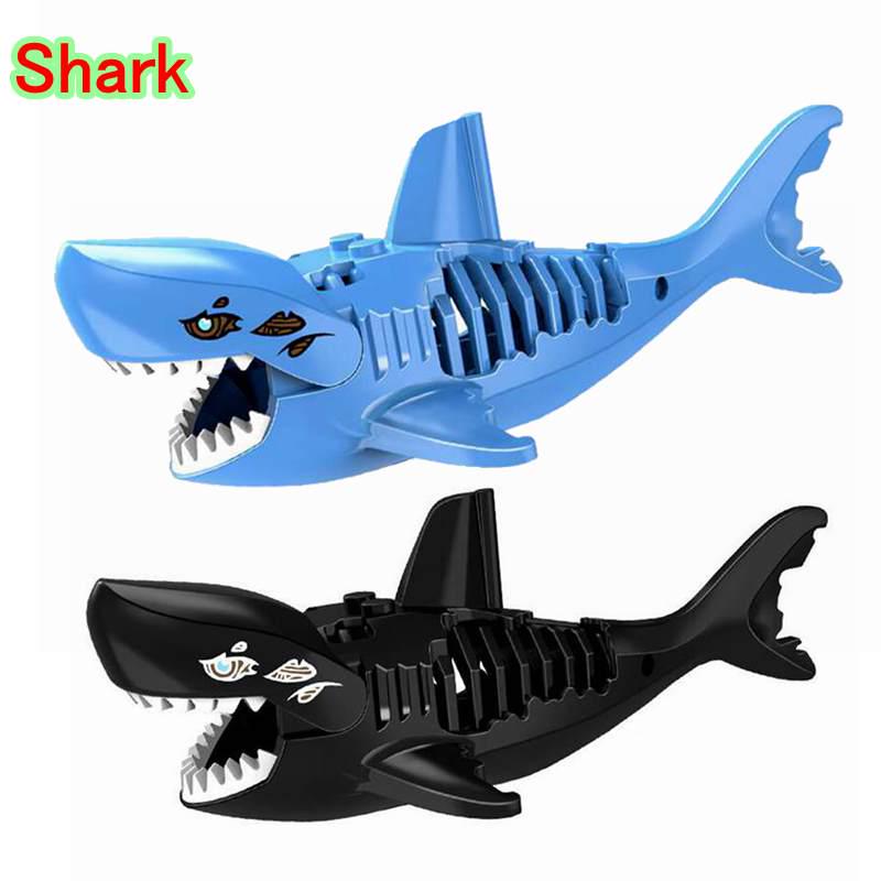 Buy Building Blocks Black Shark Diy Blocks Single Sale Pirates Bricks ...