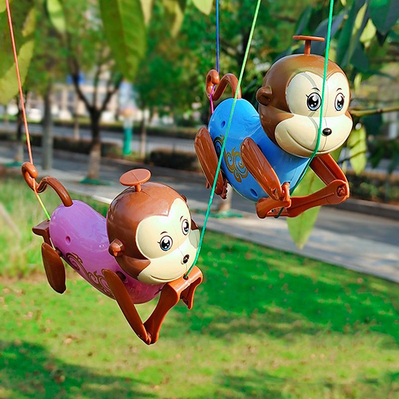 Buy Climbing Rope Monkey Toy Mechanical Wind Up Toy With Sound Effect ...