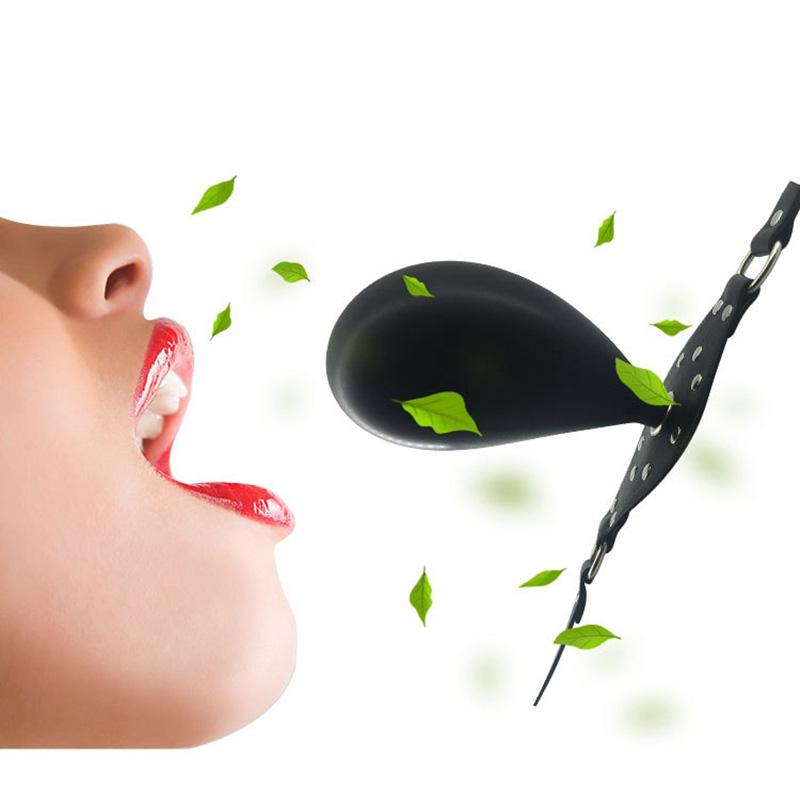 Cheap Inflatable Mouth Gag Restraint Slave Bondage Open Mouth Ball BDSM ...
