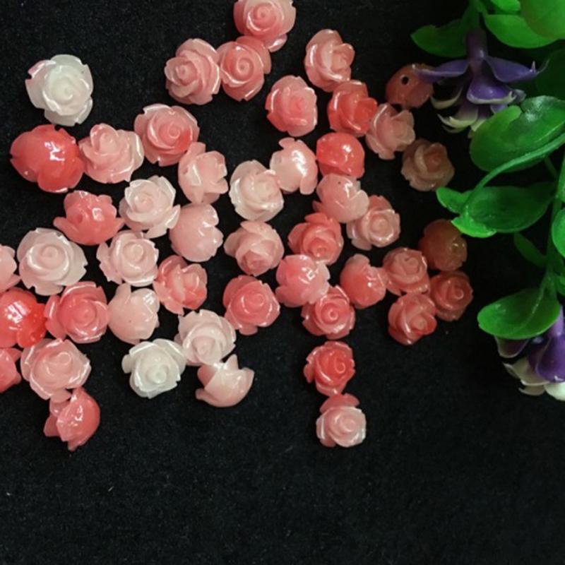 Cumpără 10 mm-50 buc. margele de flori, margele de corali artificiale ...