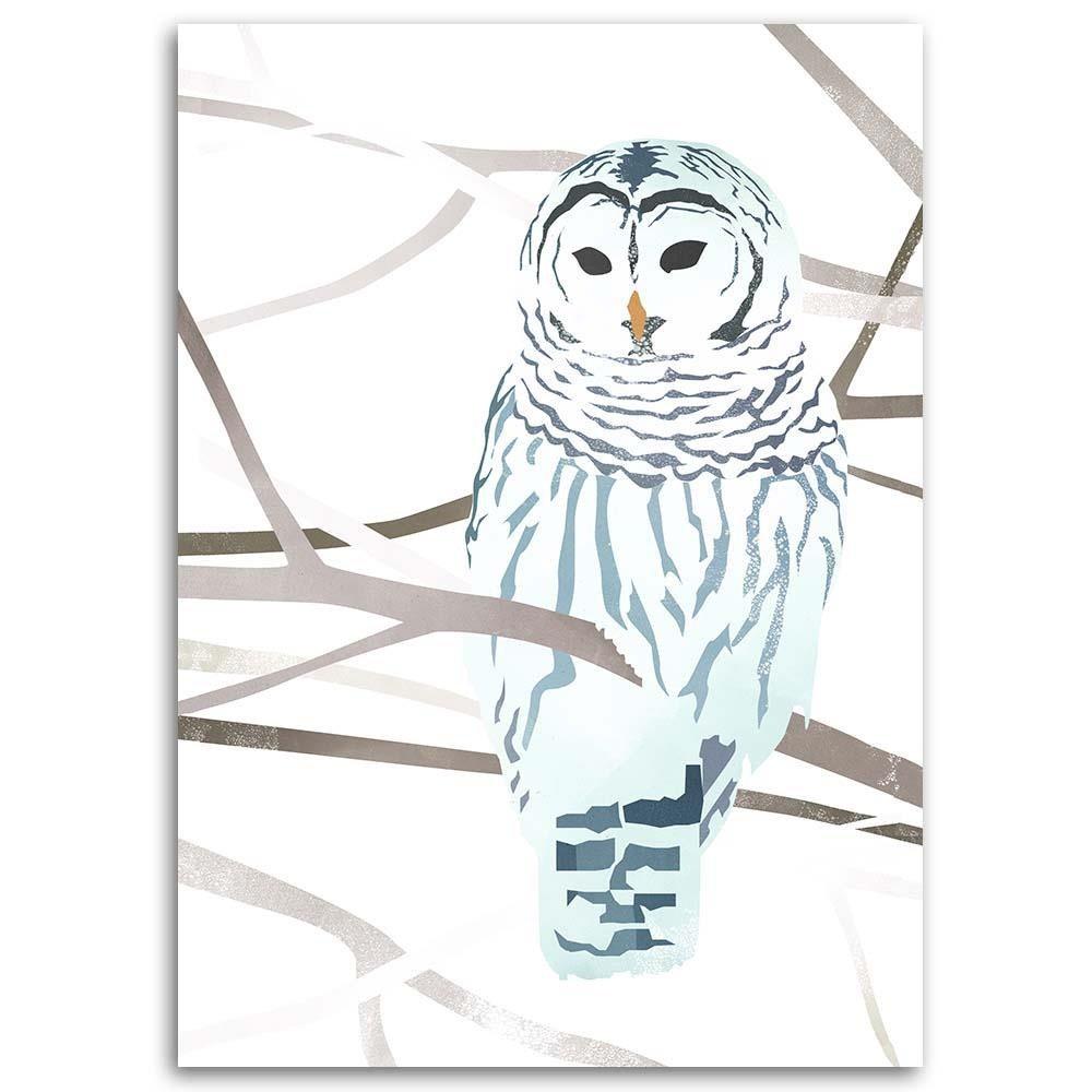 Buy Deco Panel, Snowy Eagle Owl at affordable prices — free shipping ...