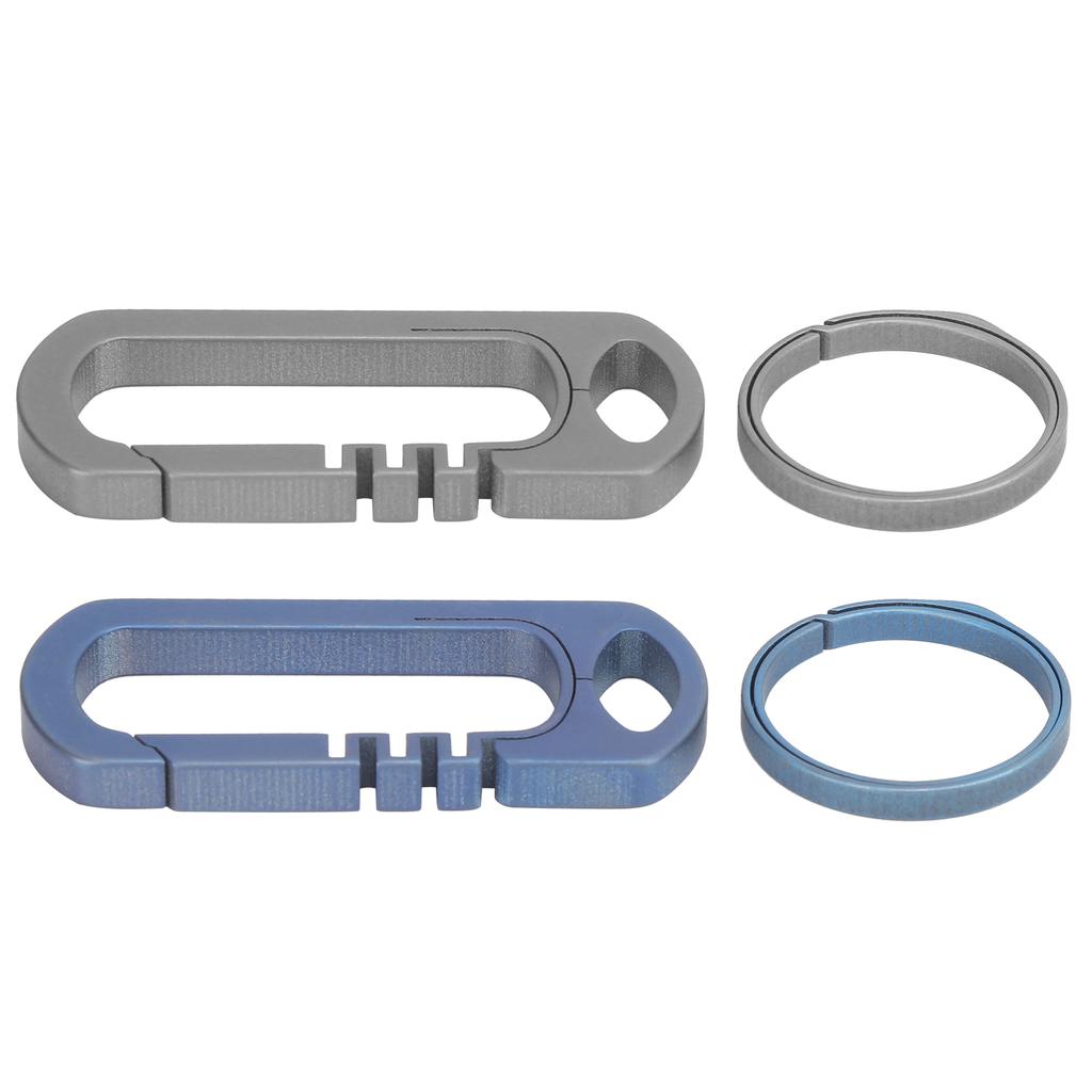 Cheap Titanium Alloy Keychain Lightweight Backpack Hanging Hook Buckle ...
