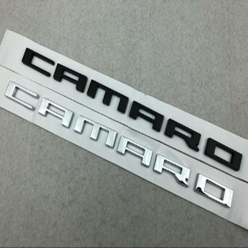 Buy 2010-2015 'CAMARO' Name Block Letters Chrome Fender Sides Emblem ...