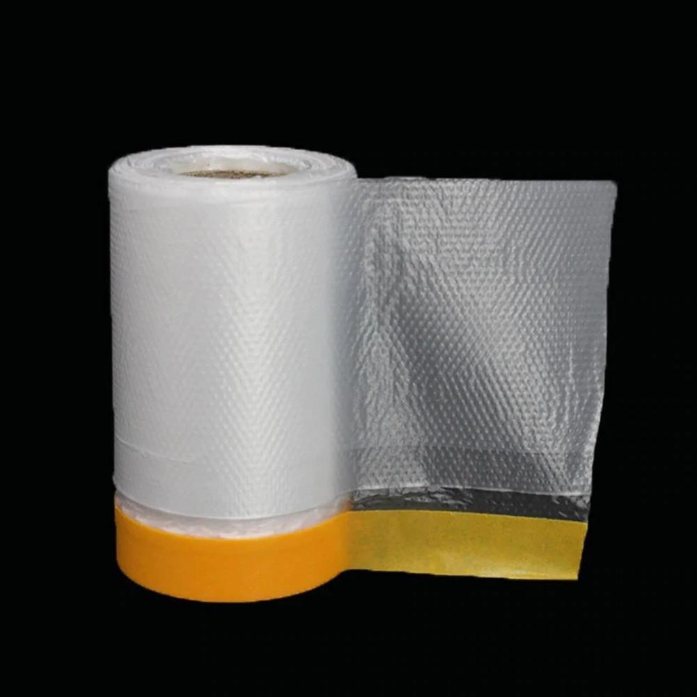 Cheap Masking Plastic Car Clear Paint Plastic Protective Roll Film ...