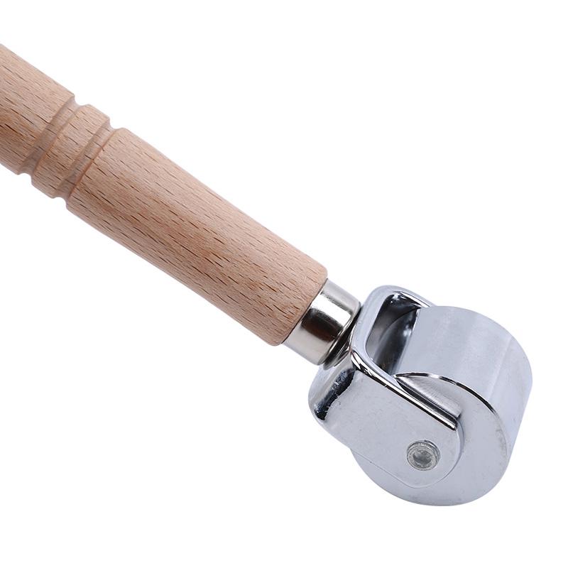 Buy Handmade Wooden Handle Carbon Steel Leather Rolling Craft Roller ...