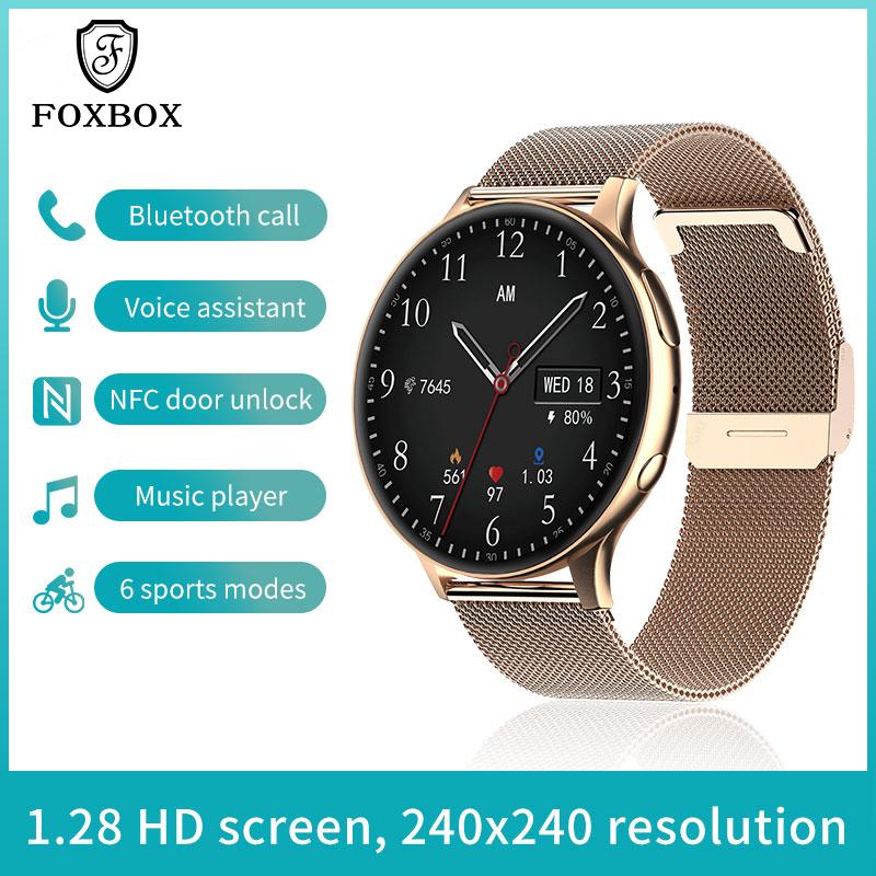 Cheap FOXBOX New Smart Watch 2022 Wireless Charging Smartwatch NFC ...