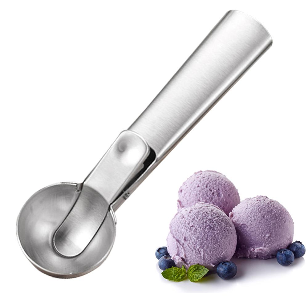 Stainless Steel Ice Cream Fruit Watermelon Potato Ball Spoon Scoop ...