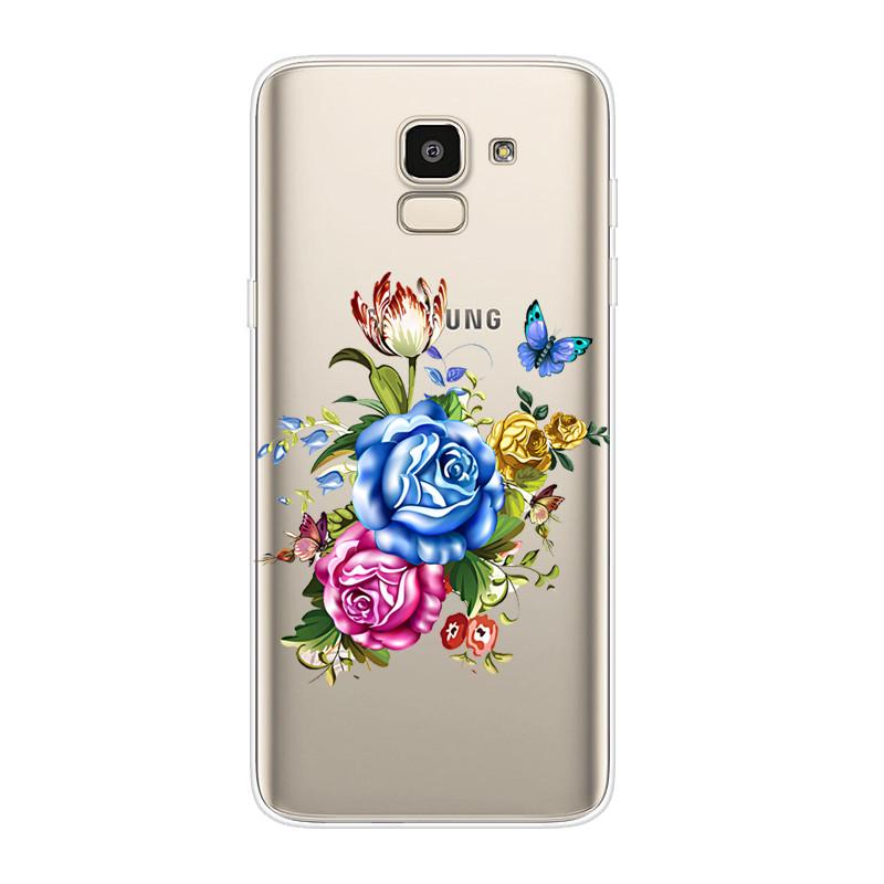 Buy For Samsung Galaxy J6 2018 SM-J600F J600F J600 Case Soft Silicone ...