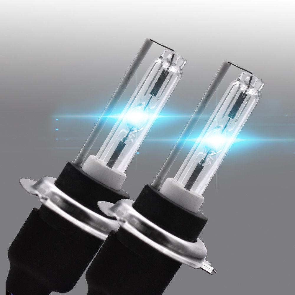 Buy H7 Hid Xenon Headlight Bulbs Kit Metal Base 5000/6000/8000K Bulb ...