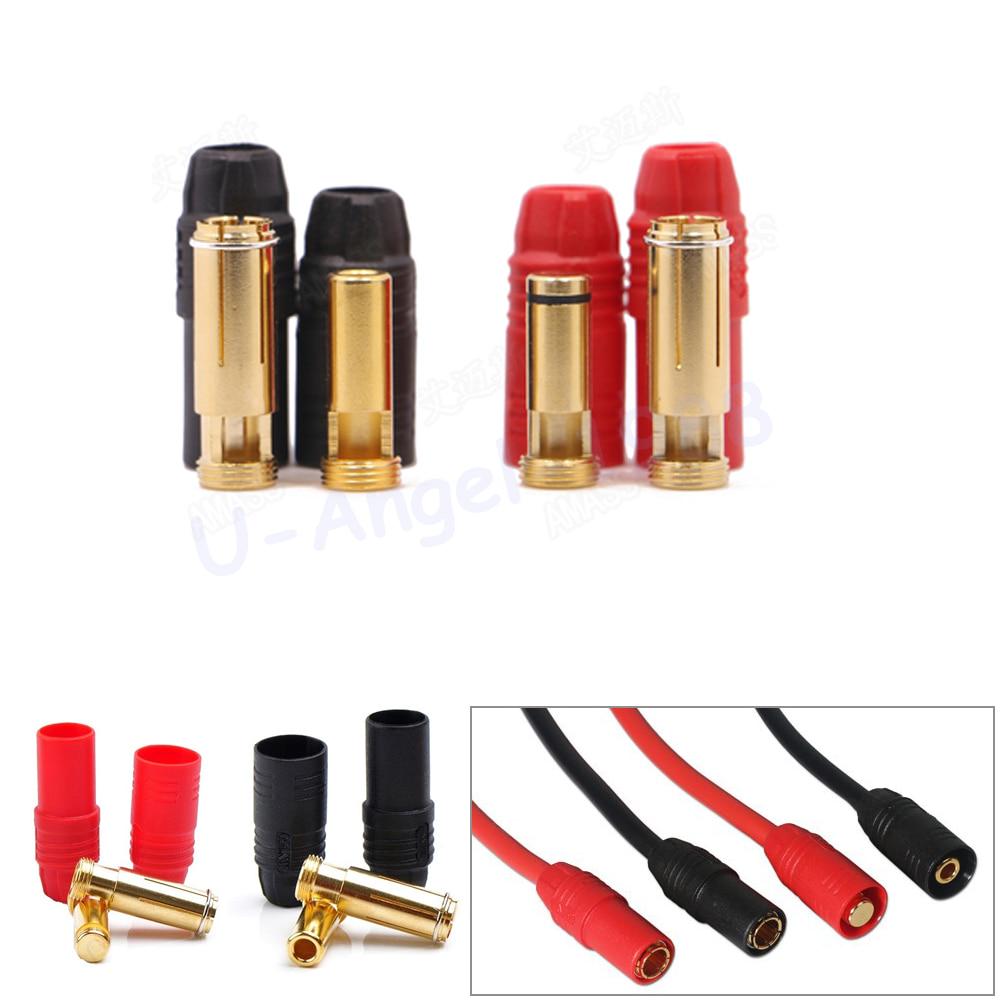 Buy 1set Amass AS150 Gold Plated Banana Plug 7mm Male/Female for High ...