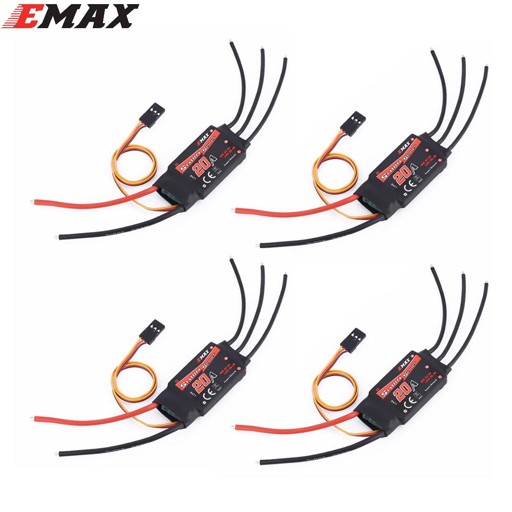 Buy Emax Simonk 20A Brushless ESC Electronic Speed Controller for Flame ...
