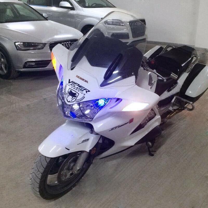 Buy iJDM For 2002-14 Honda ST1300 Dual-color White&Yellow LED Bulbs ...
