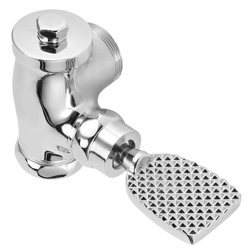 Buy G1in Foot Pressing Type Flush Valve Pedal Toilet Delay Flushing ...