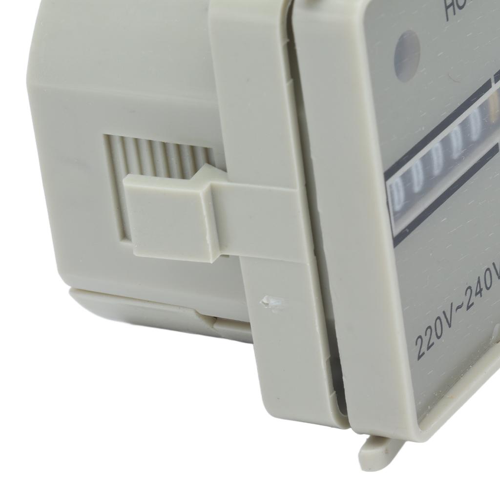 Buy Hour Meter Mechanical Hour Counter Industrial Timer with Indicator ...